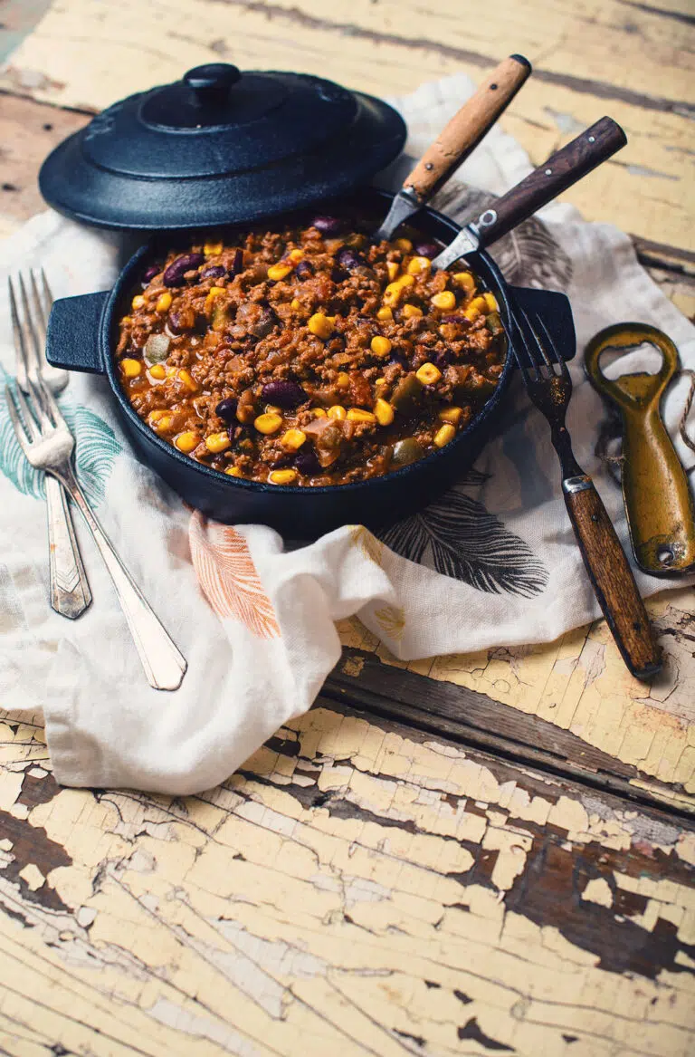 Chili au boeuf et aux fèves rouges - Le Coup de Grâce