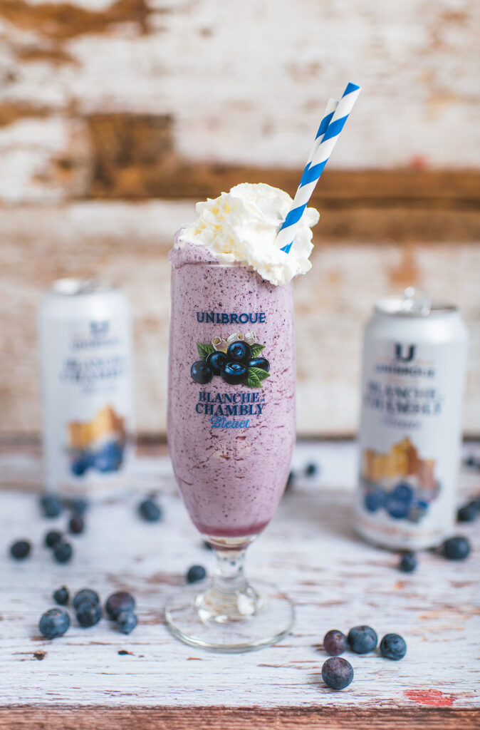 Blueberry beer milkshake - Le Coup de Grâce
