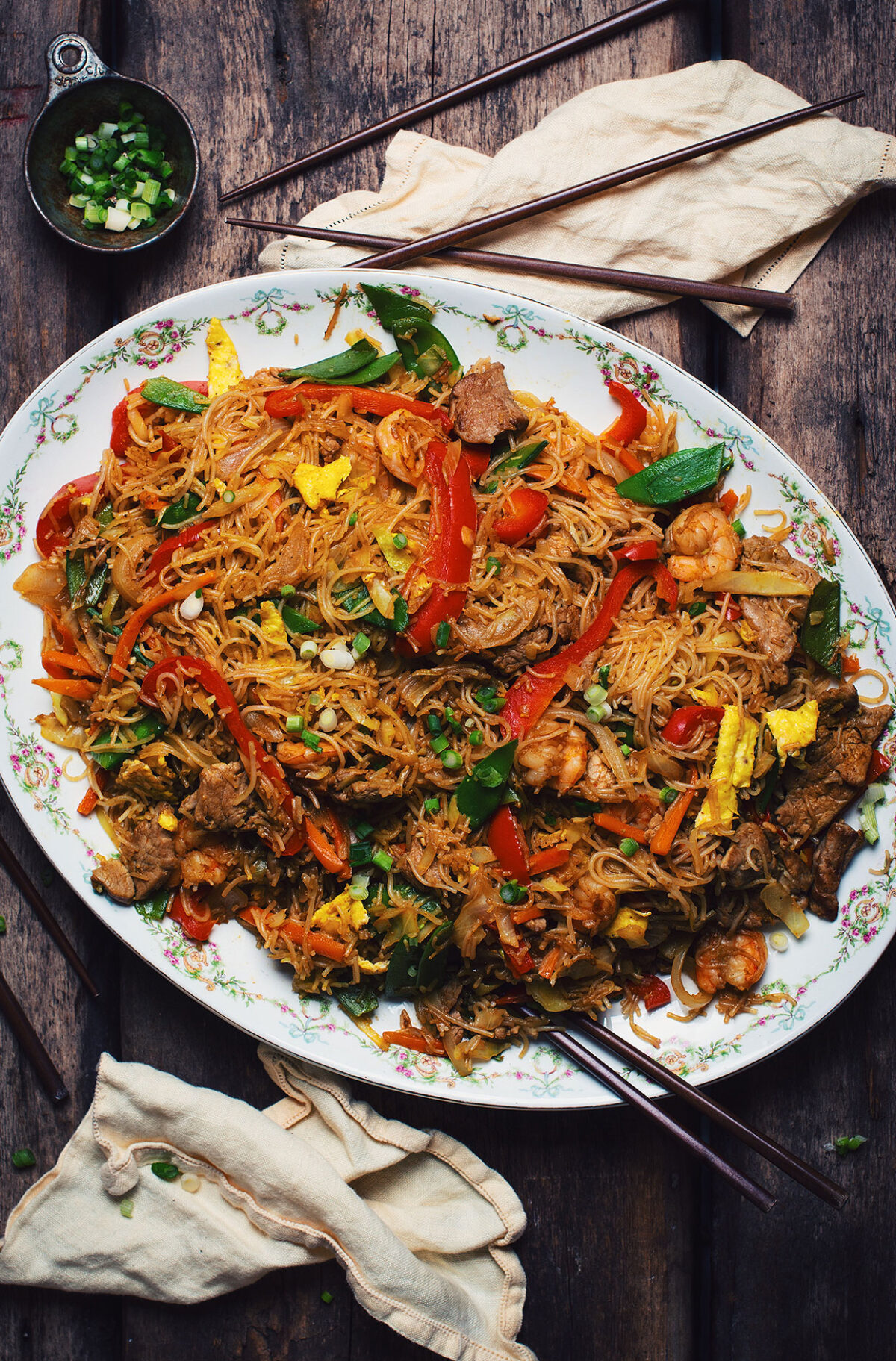 Chinese macaroni with beef - Le Coup de Grâce