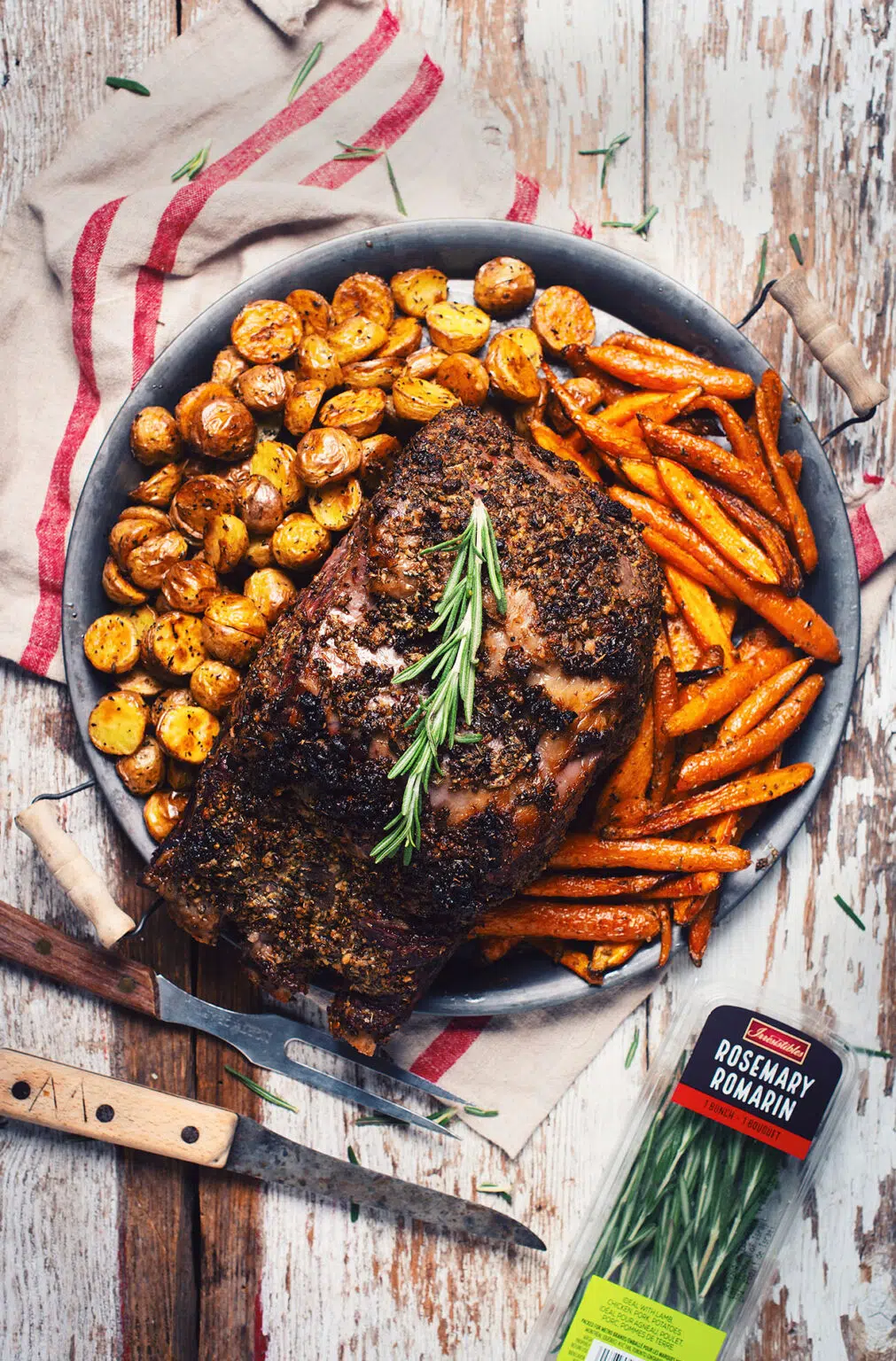 Rôti de faux filet de boeuf aux fines herbes - Le Coup de Grâce