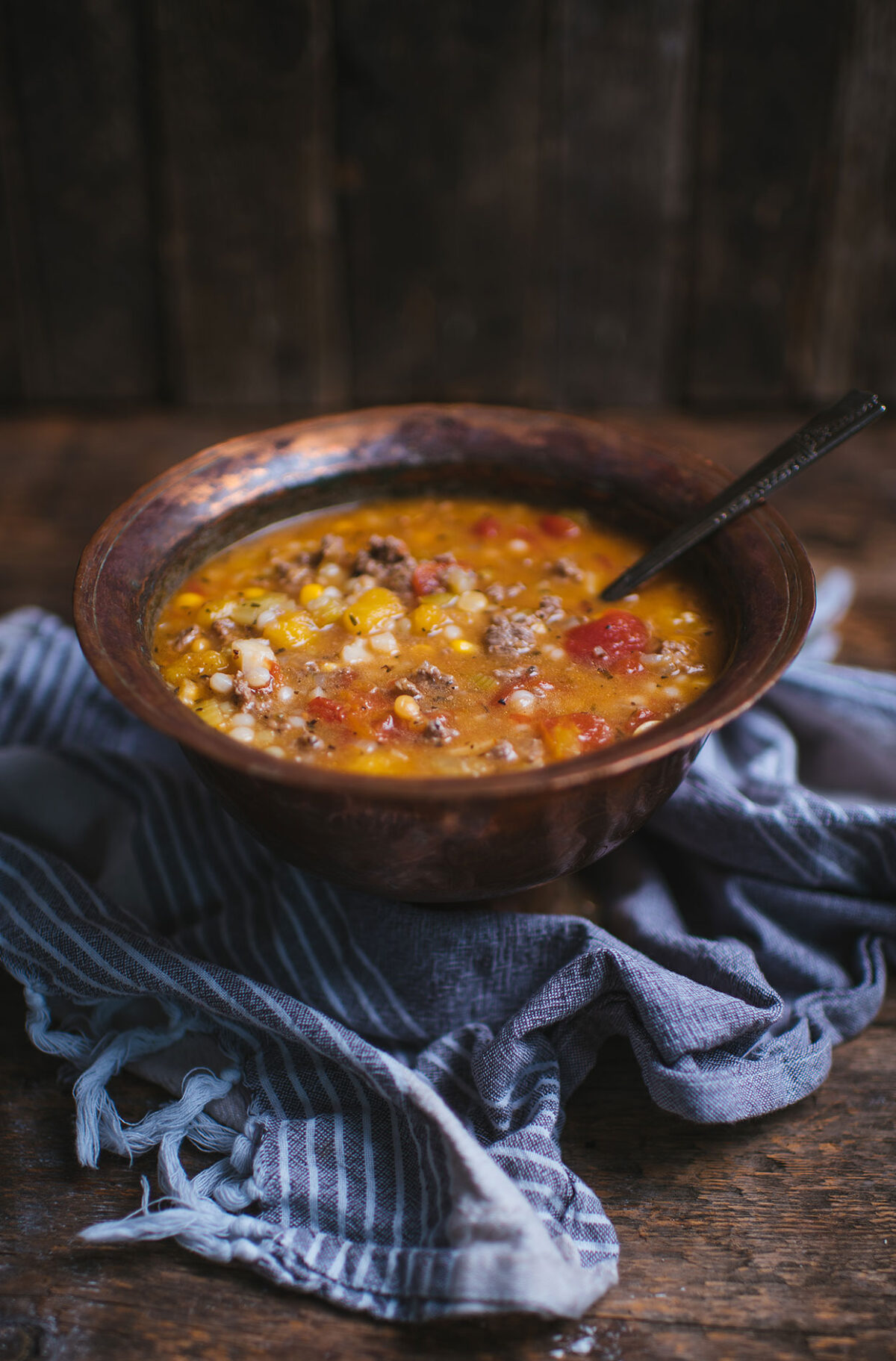 Soupe minestrone aux légumes - Le Coup de Grâce