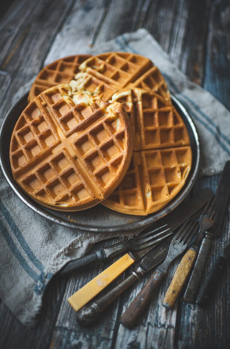 Easy homemade waffles - Le Coup de Grâce