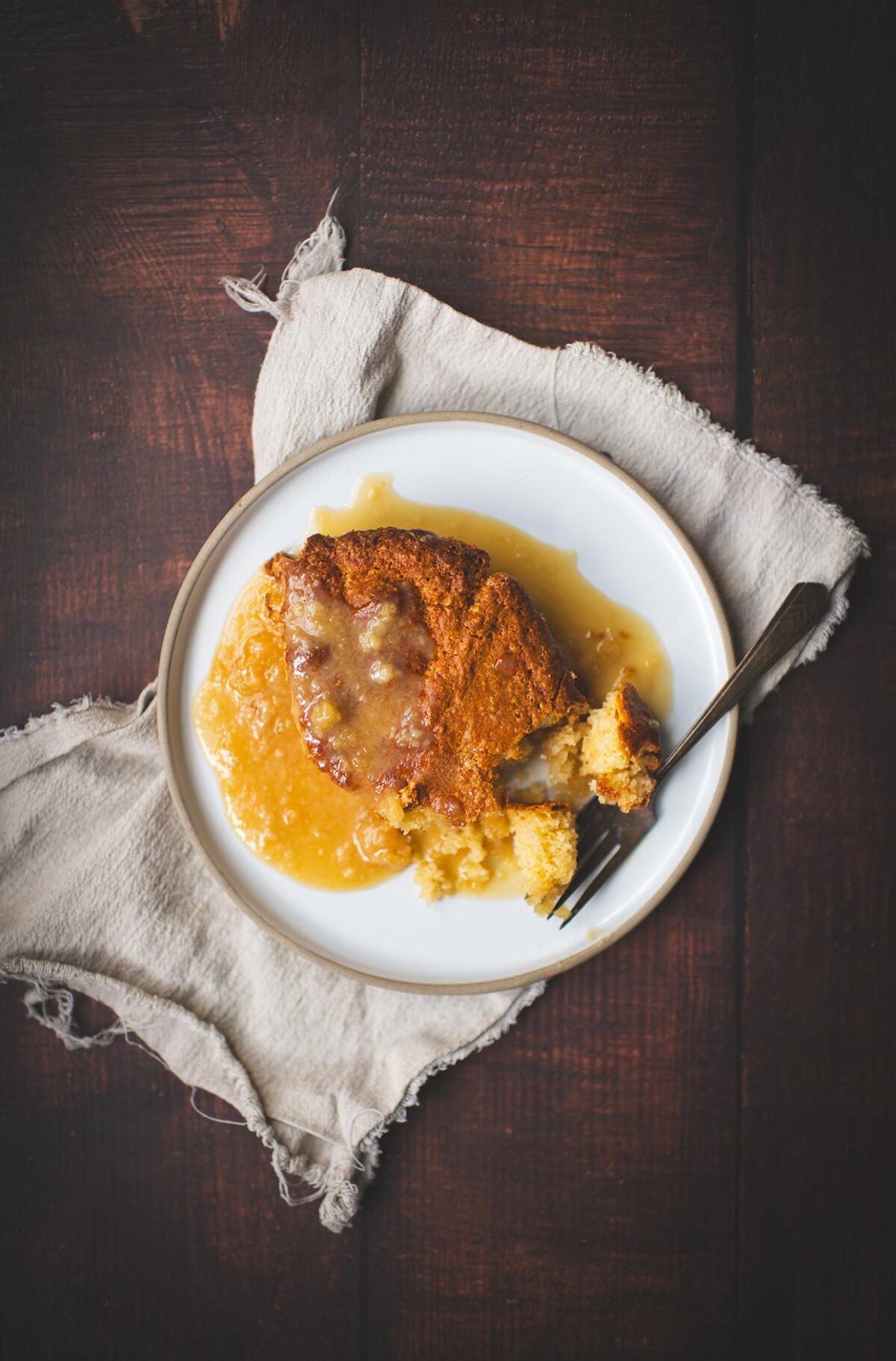 Maple Poor Man's Pudding (pouding chomeur) - Le Coup de Grâce