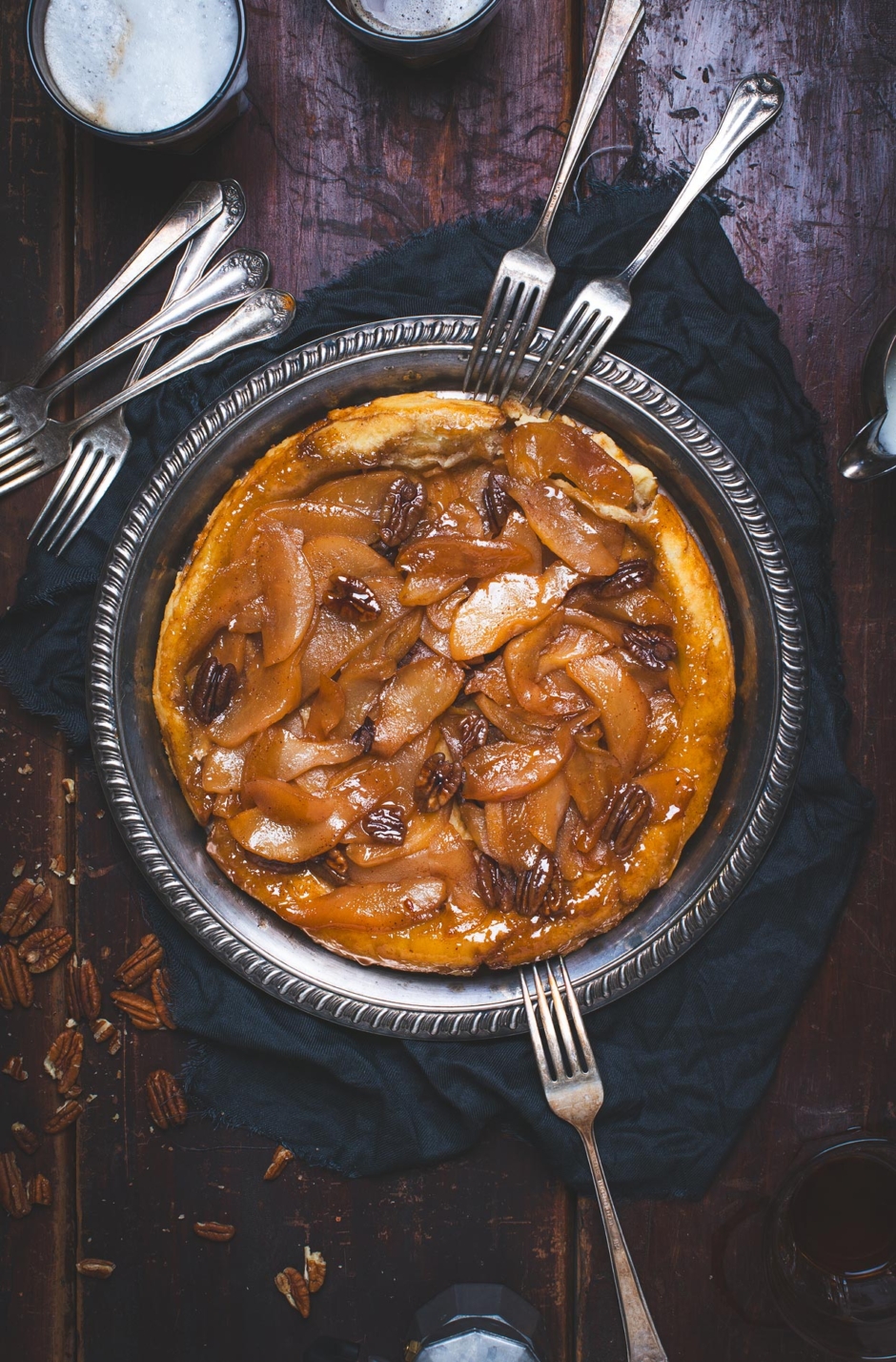 Pear and apple caramelized tarte tatin - Le Coup de Grâce